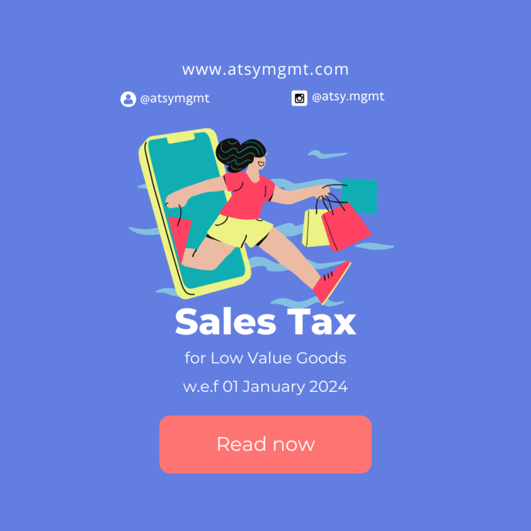 Sales Tax For Low Value Goods (LVG) – ATSY MANAGEMENT